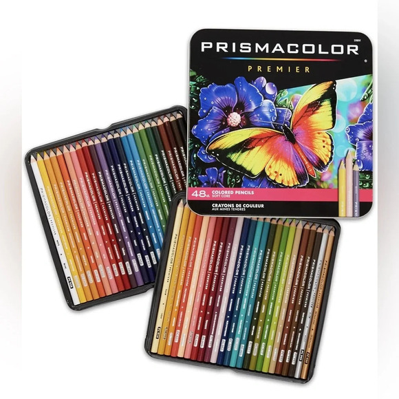 Prismacolor | Art | Prismacolor Premier Colored Pencils Soft Core 48 ...